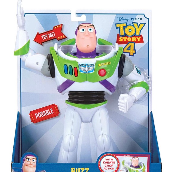 Disney | Toys | Toy Story 4 Buzz Lightyear Figure | Poshmark